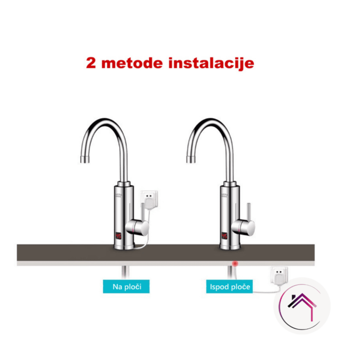 Električna INOX slavina za instant toplu vodu - SVAN - Simpatično ...