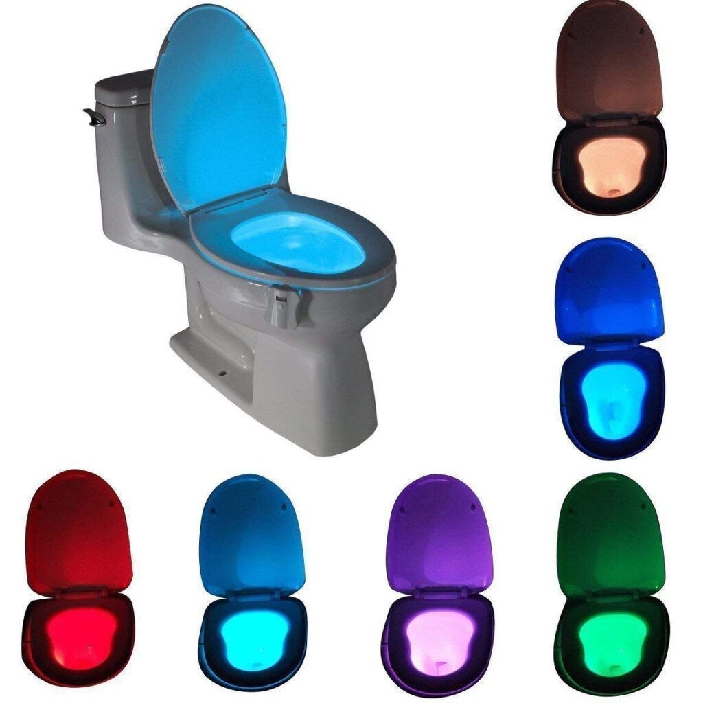Pametna LED lampa za WC šolju - Sa senzorom pokreta - Simpatično ...